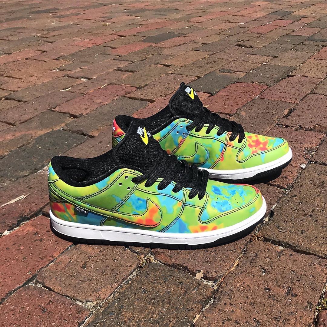Civilist Berlin x Nike SB Dunk Low “Thermography” – SoleSavy