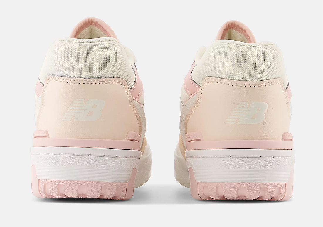 Women’s Exclusive New Balance 550 Surfaces in White & Pink – SoleSavy