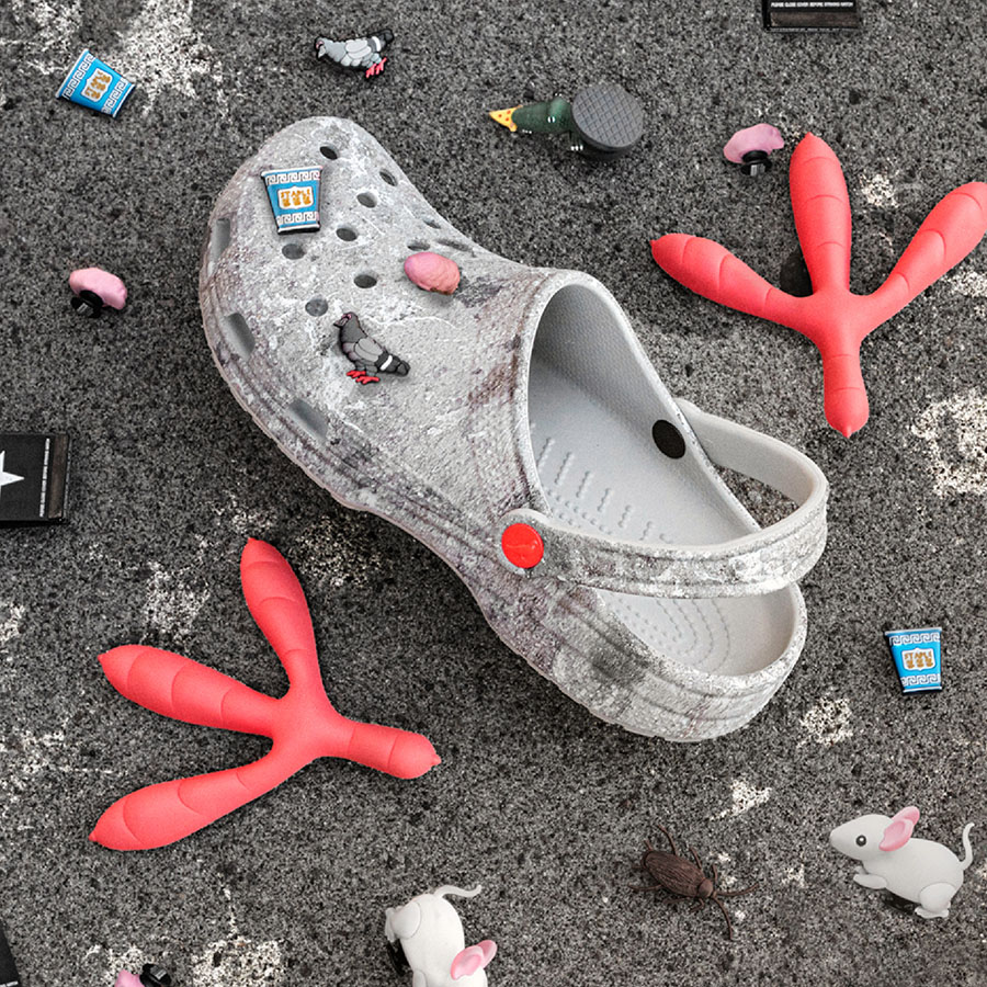 The Concrete Jungle Inspires the Upcoming STAPLE x Crocs Collab – SoleSavy