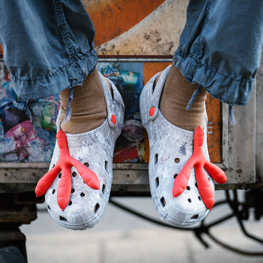 The Concrete Jungle Inspires the Upcoming STAPLE x Crocs Collab – SoleSavy