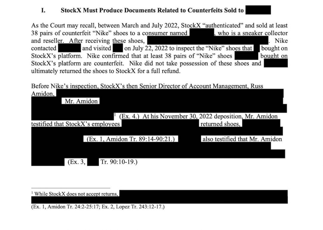 Nike Lawsuit Alleges StockX Sent 38 Fake Air Jordan 1s to a Buyer ...