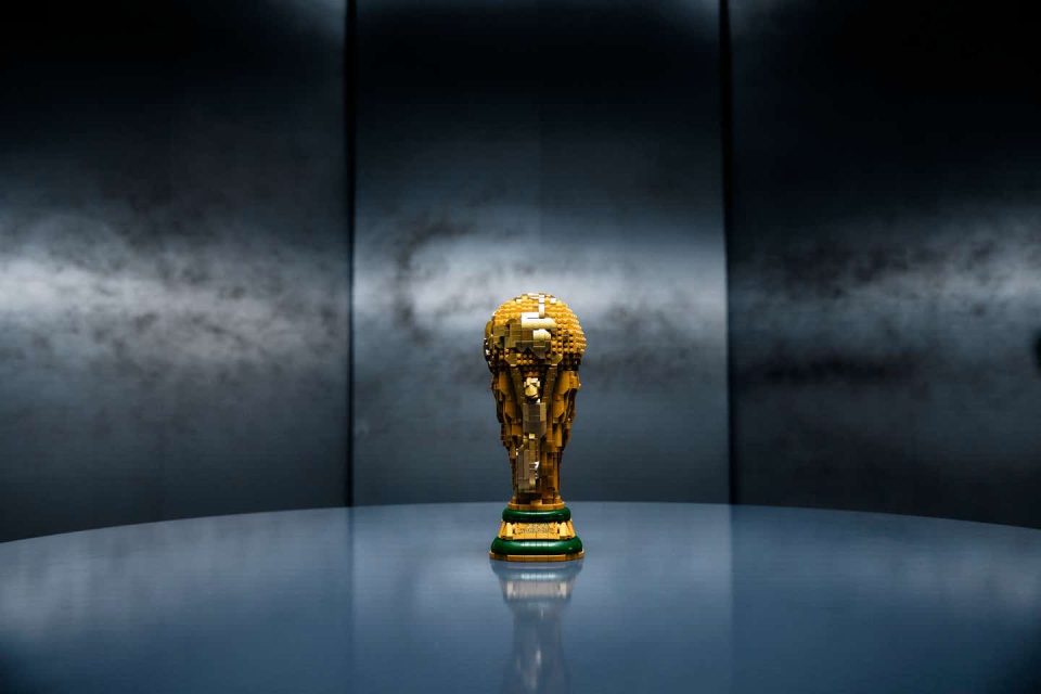 LEGO Unveils A 2,842-piece FIFA World Cup Trophy – SoleSavy